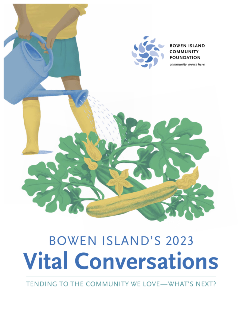 VITAL CONVERSATIONS – Bowen Island Community Foundation